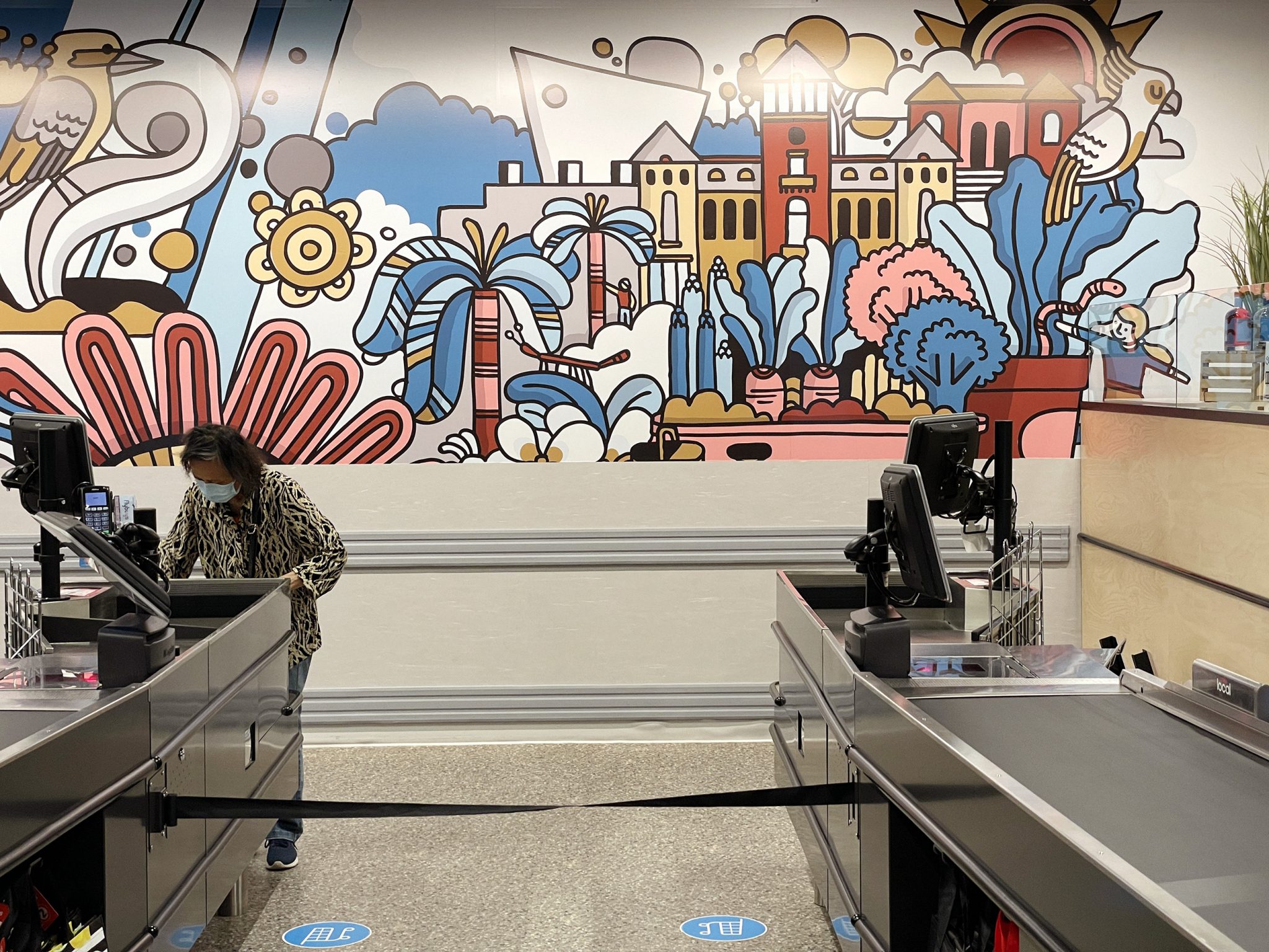 Coles Supermarket Murals – James Gulliver Hancock