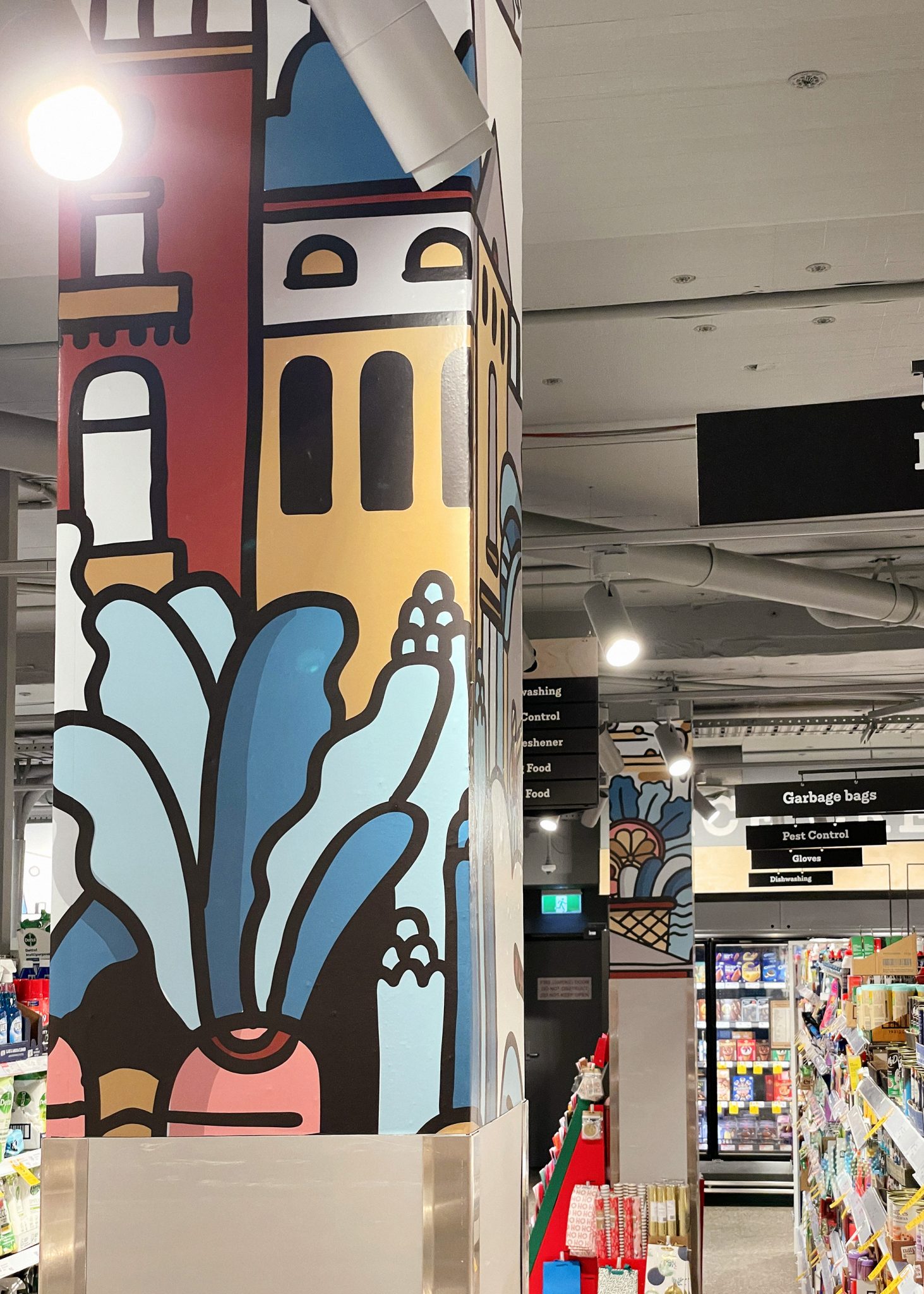 Coles Supermarket Murals – James Gulliver Hancock