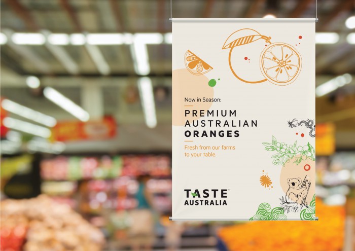 Taste Australia identity graphics – James Gulliver Hancock