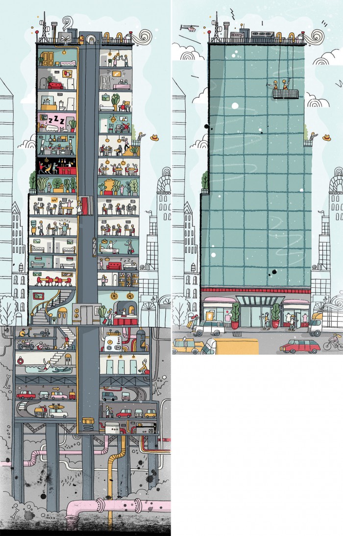 How Cities Work flap book – James Gulliver Hancock